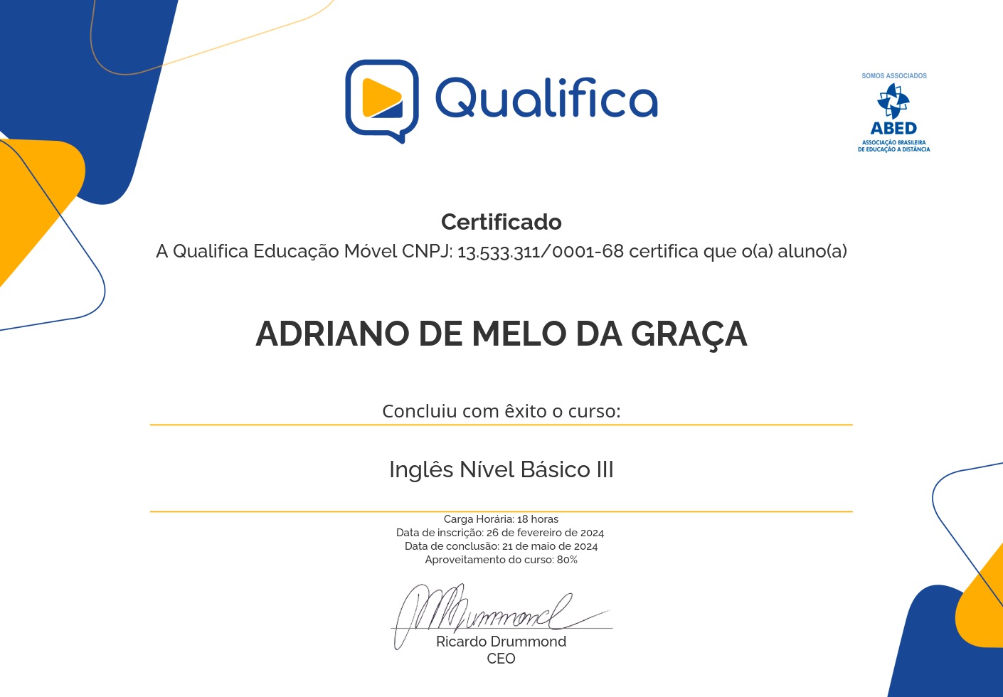 Adriano Melo . - Desenvolvedor Full-Stack | Especialista em Java - Spring Boot, Spring Cloud ...