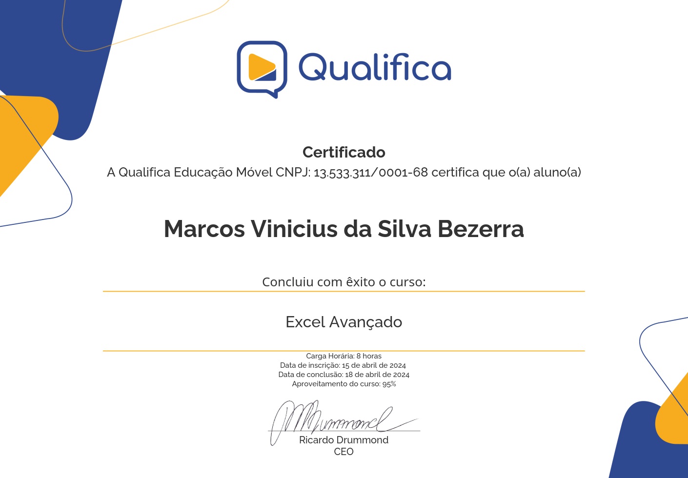 Marcos Vinicius da Silva Bezerra - Full Stack Web Developer | Systems Analyst | HTML, CSS ...